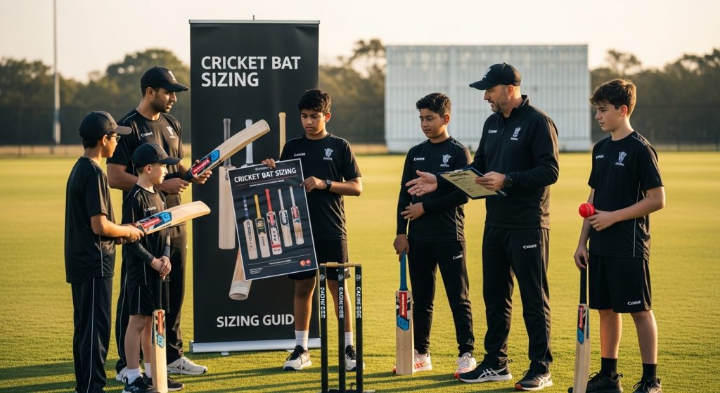 Understanding Cricket Bat Sizing Guide for Players - The Cricket Kingdom